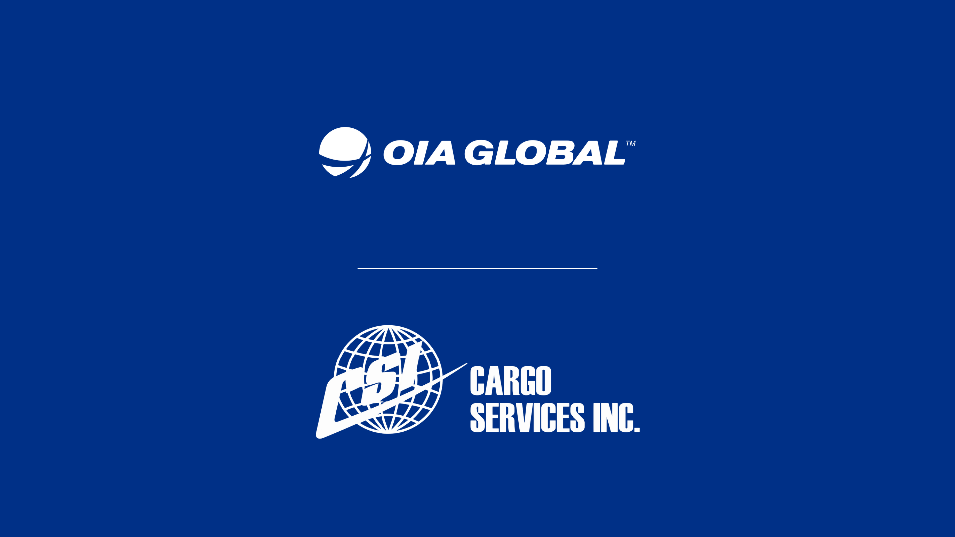 Cargo Services, Inc. Acquisition by OIA Global